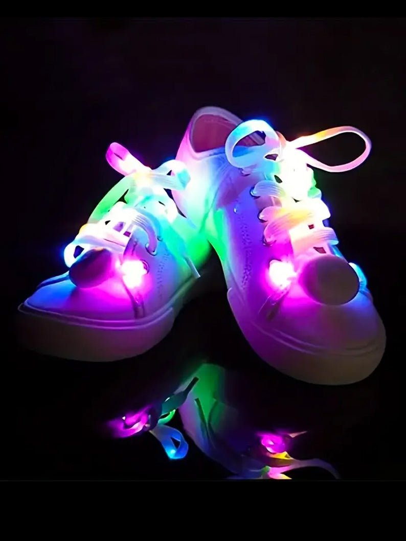Light Up Shoe laces 5 Colors Flashing Shoestrings - Uporpor